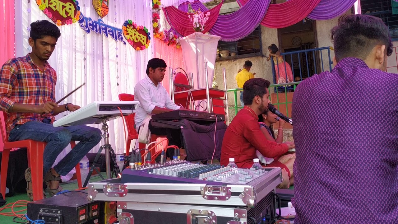 Ajit Shinde khanderayachya lagnala song with sarthak Pingale octapad ...
