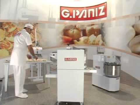 G-paniz MPS 250-350-500 Modeladora de pão / www.centerpan.com - YouTube