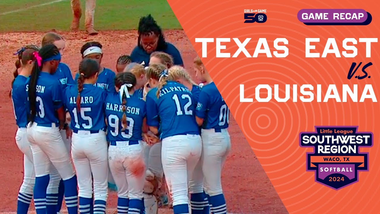 Game Highlights: Louisiana vs. Texas East | Little League Southwest ...