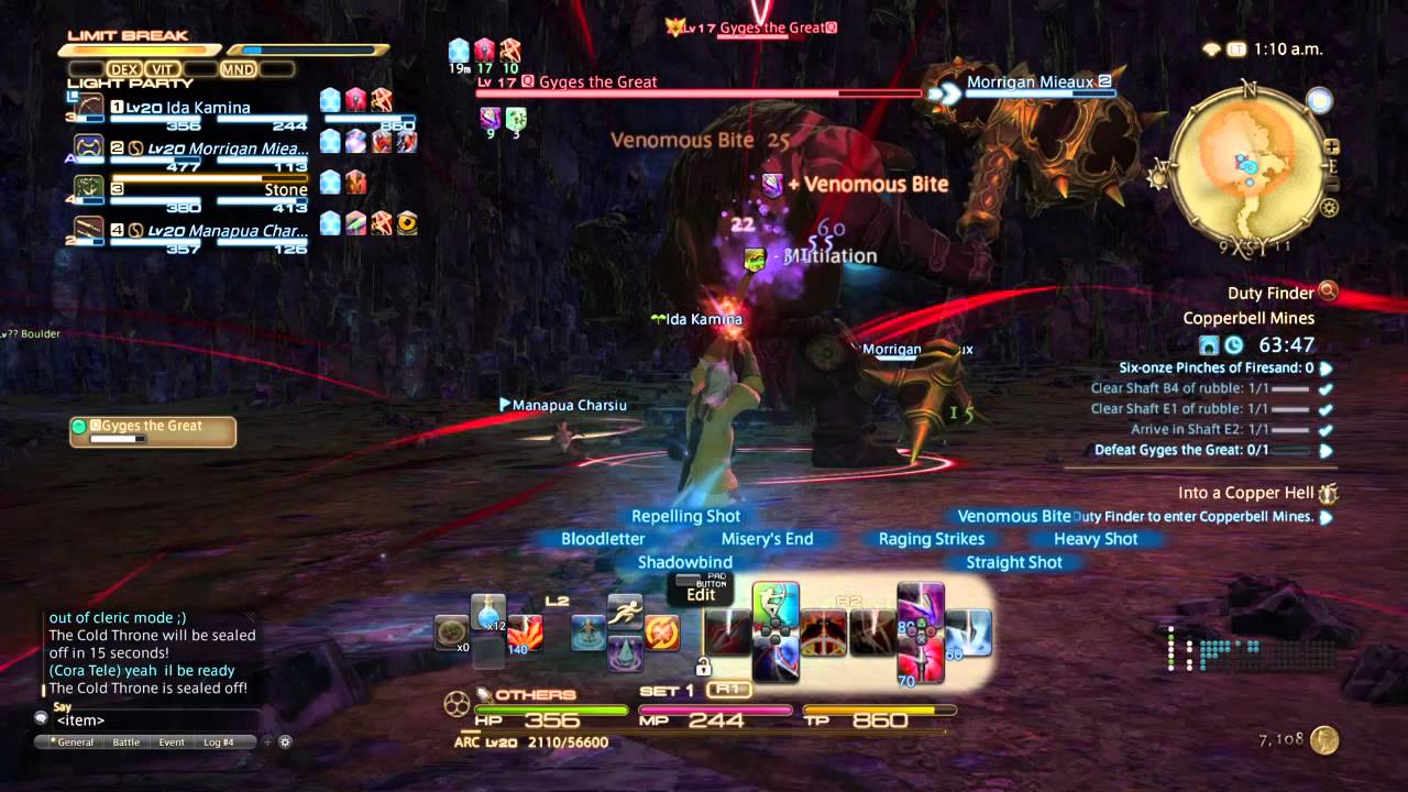FFXIV Raid Boss - Gyges the Great - YouTube