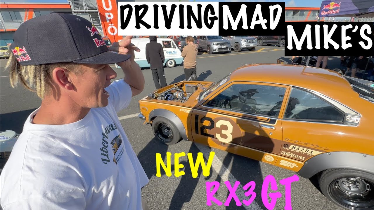 Driving in Mad Mikes new rx3 GT - YouTube