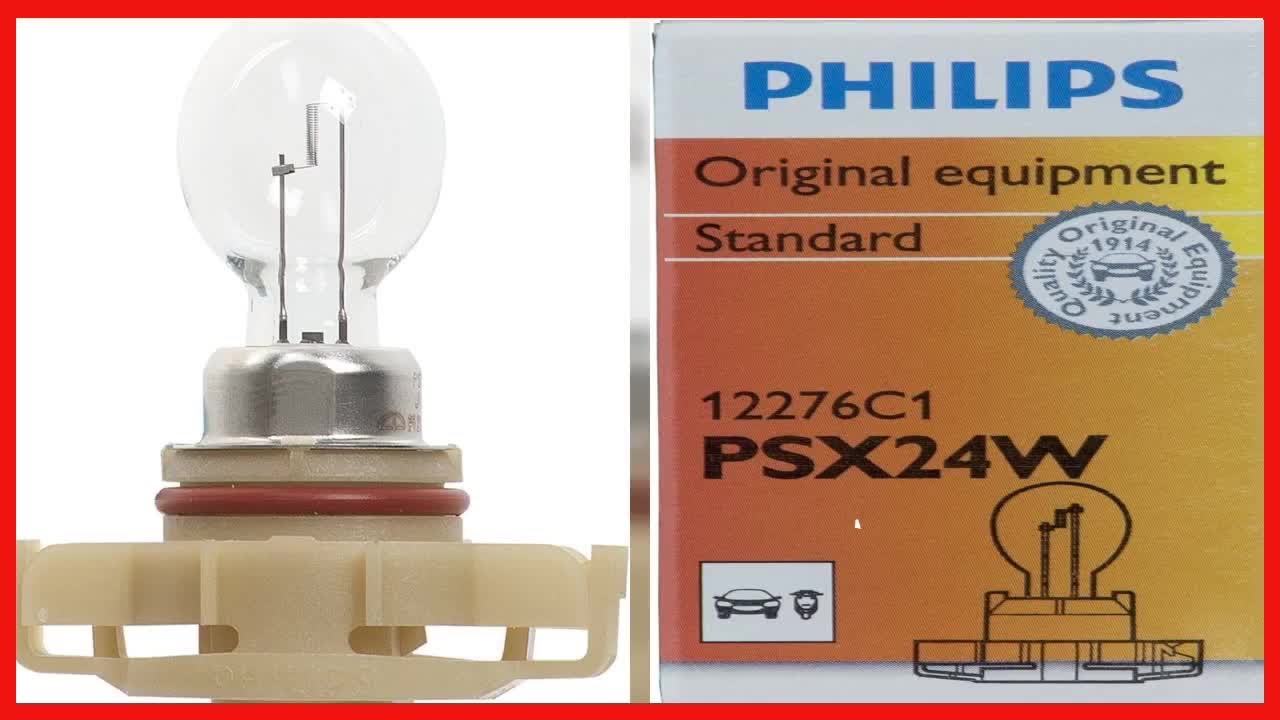 Philips 12276C1 Premium PSX24W Headlight Bulb (Pack of 1) - YouTube