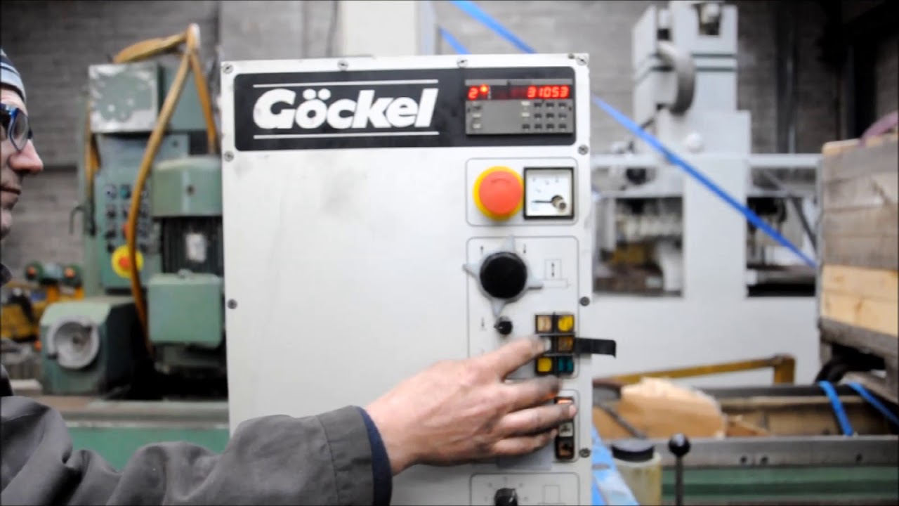 Gockel G50eLT 3200 x 155 mm NC - 8720 - YouTube