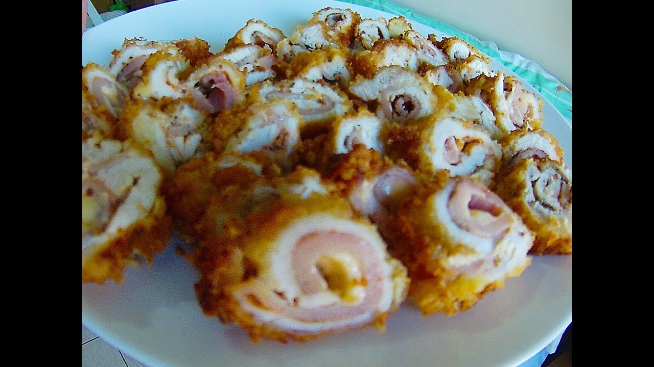 Mini Cordon Bleu Recipe - YouTube