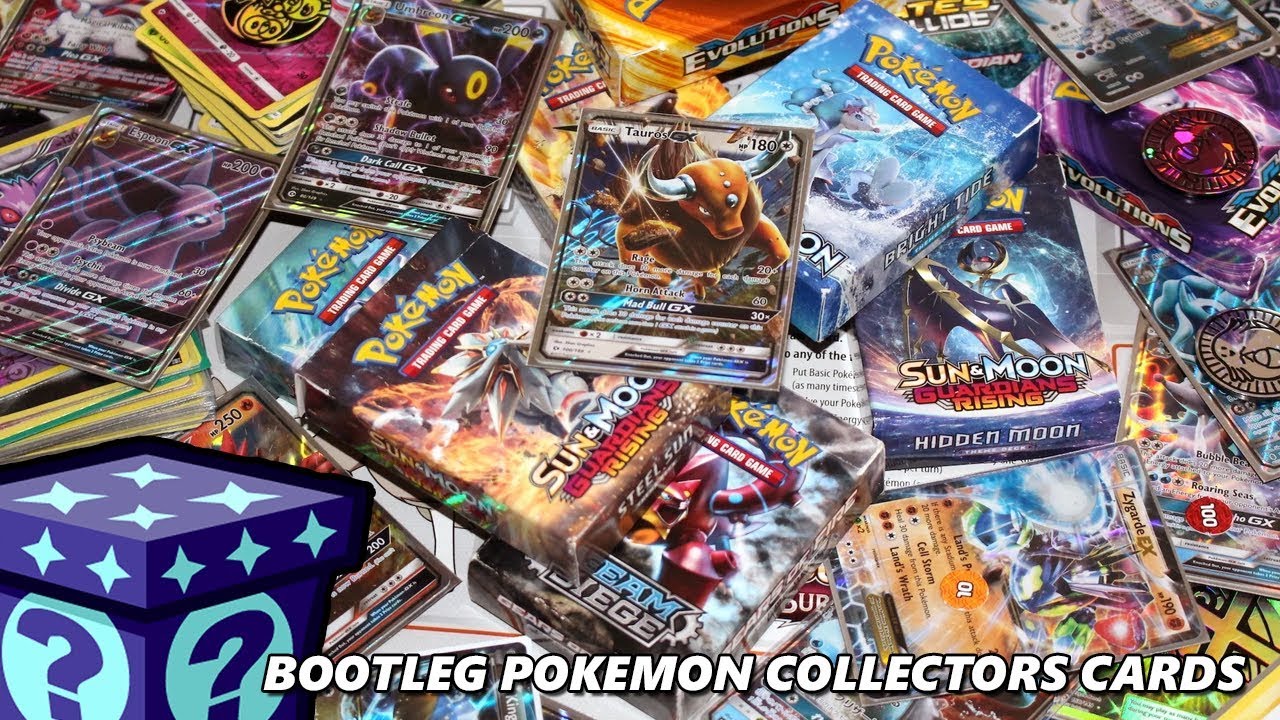 Bootleg Pokemon Collectors Cards - YouTube