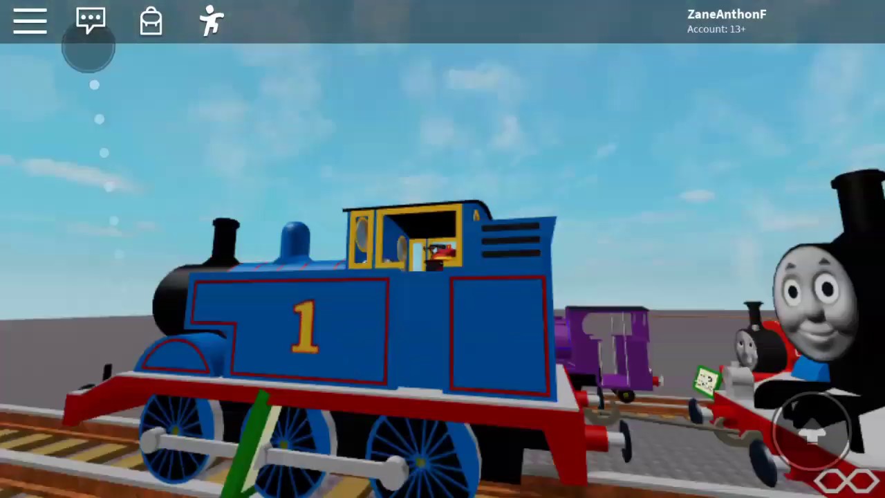 THOMAS AND FRIENDS : Roblox | It's fun riding Trains, Thomas, James ...