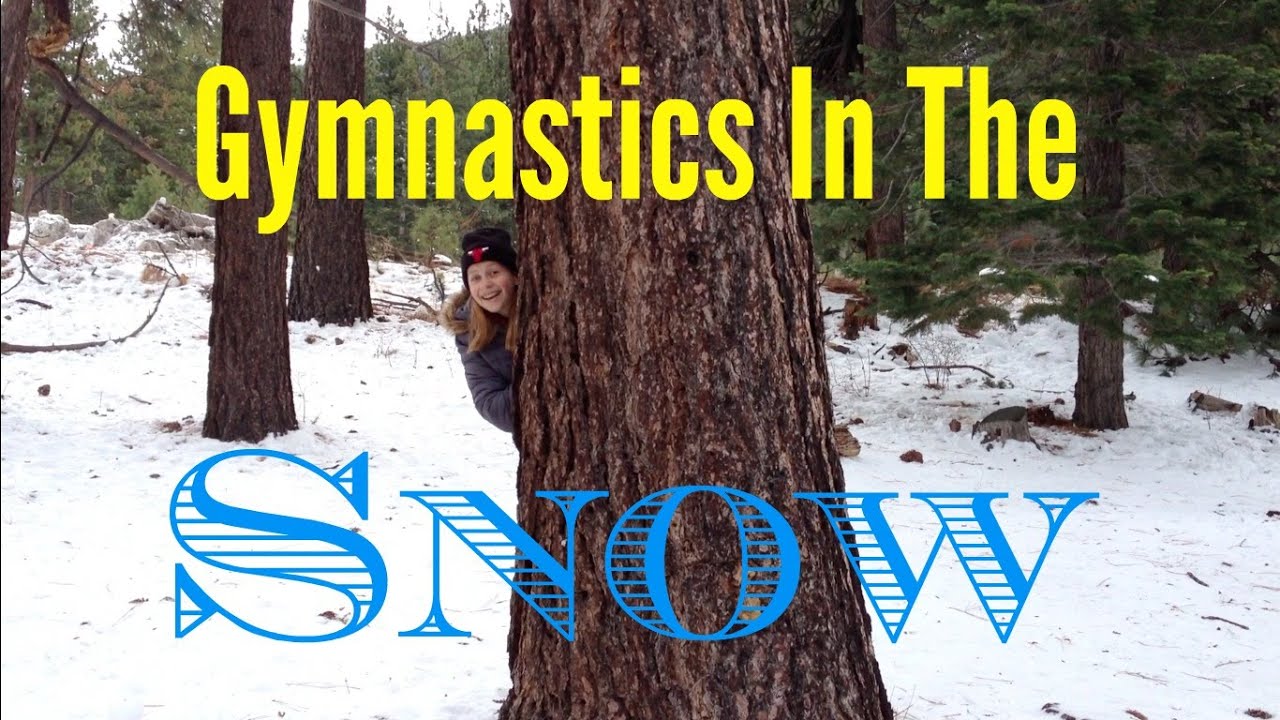 Gymnastics in the Snow|AcroAngela Acrobatics - YouTube