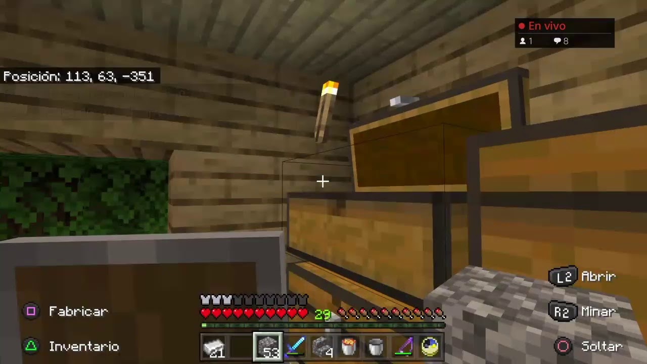 Directo nocturno de minecraft - YouTube