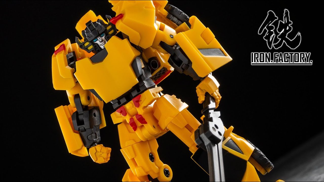 Iron Factory IF-EX74 Raiki (Sunstreaker) / Iron Samurai Series - YouTube