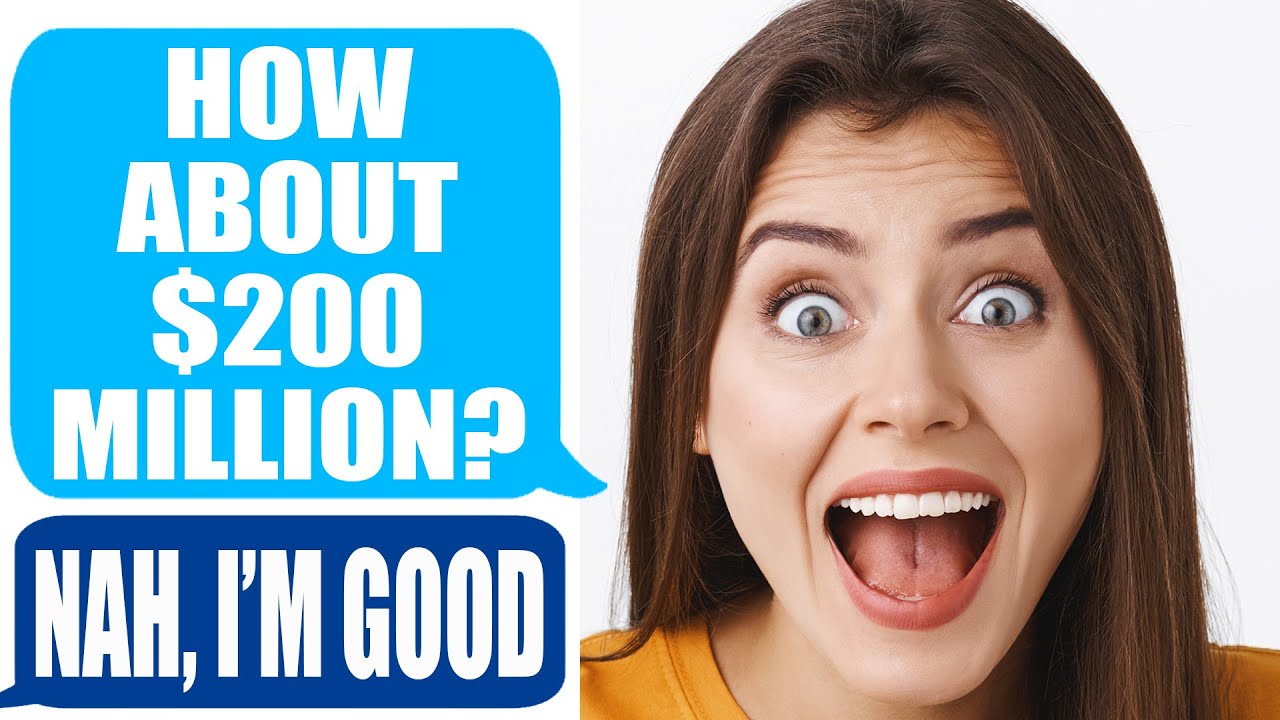 r/MaliciousCompliance - $200,000,000?? Nah, I'm Good. - YouTube