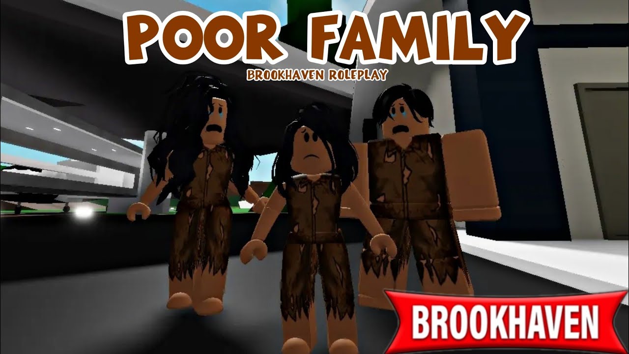 Life of a Poor Family | Brookhaven Rp (Roblox) - YouTube