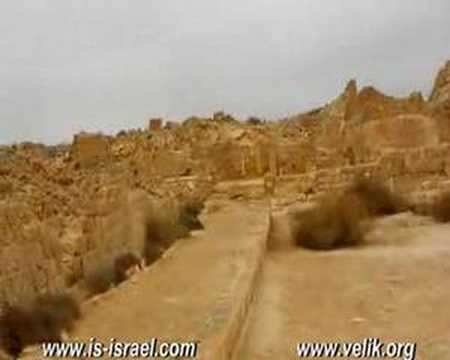 Mountain biking. Israel. Sde Boker - the ancient city Shivta - Sde ...