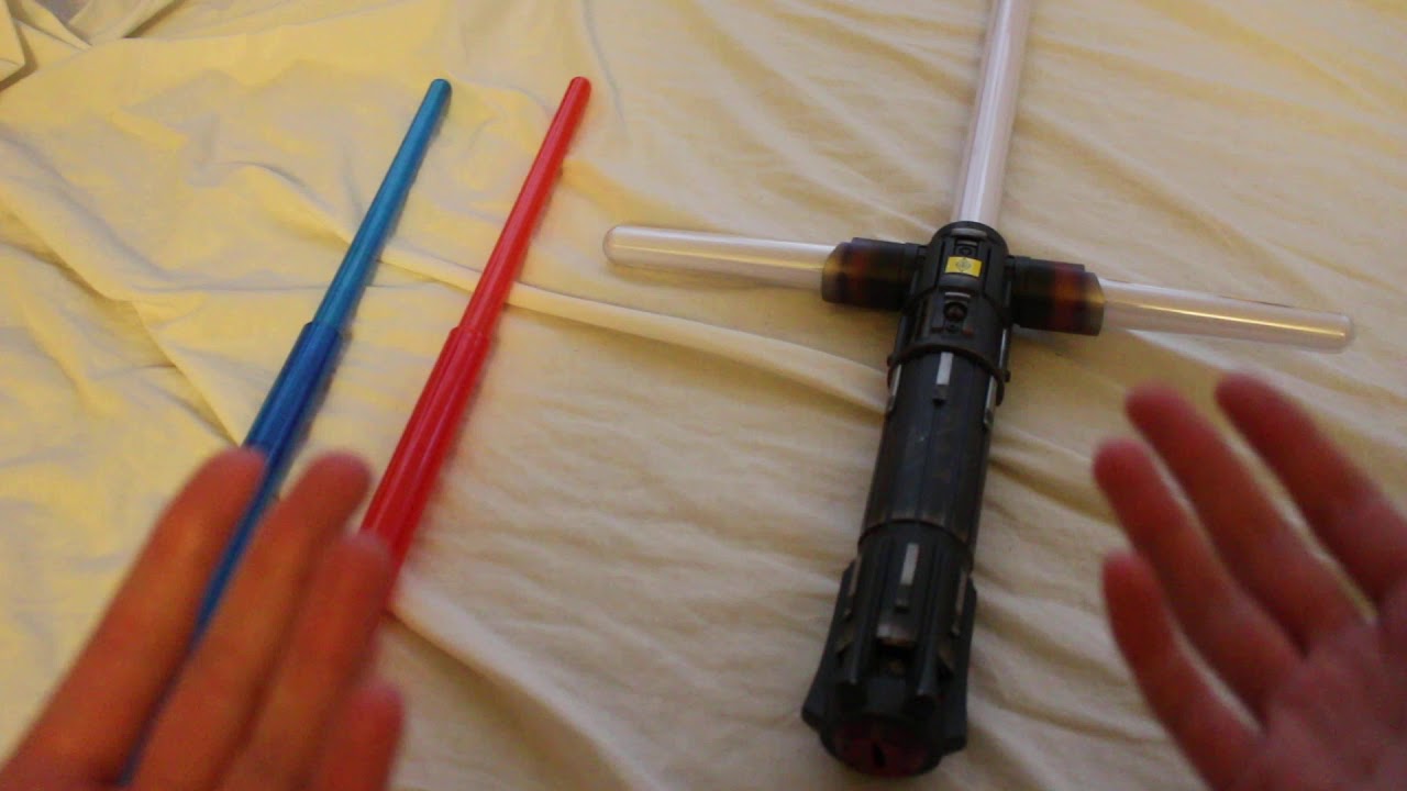 Star Wars 'Fire and Ice' Lightsaber That NEVER Made the Movies - YouTube