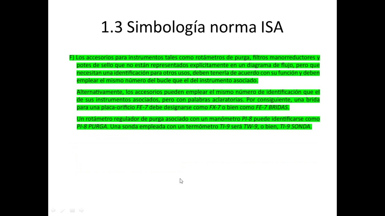 Simbología Norma ISA (instrumentación) - YouTube