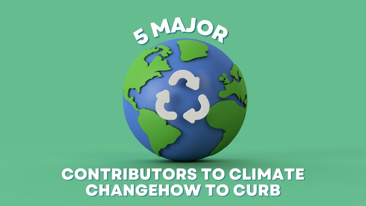 5 MAJOR Contributors To CLIMATE CHANGE - YouTube