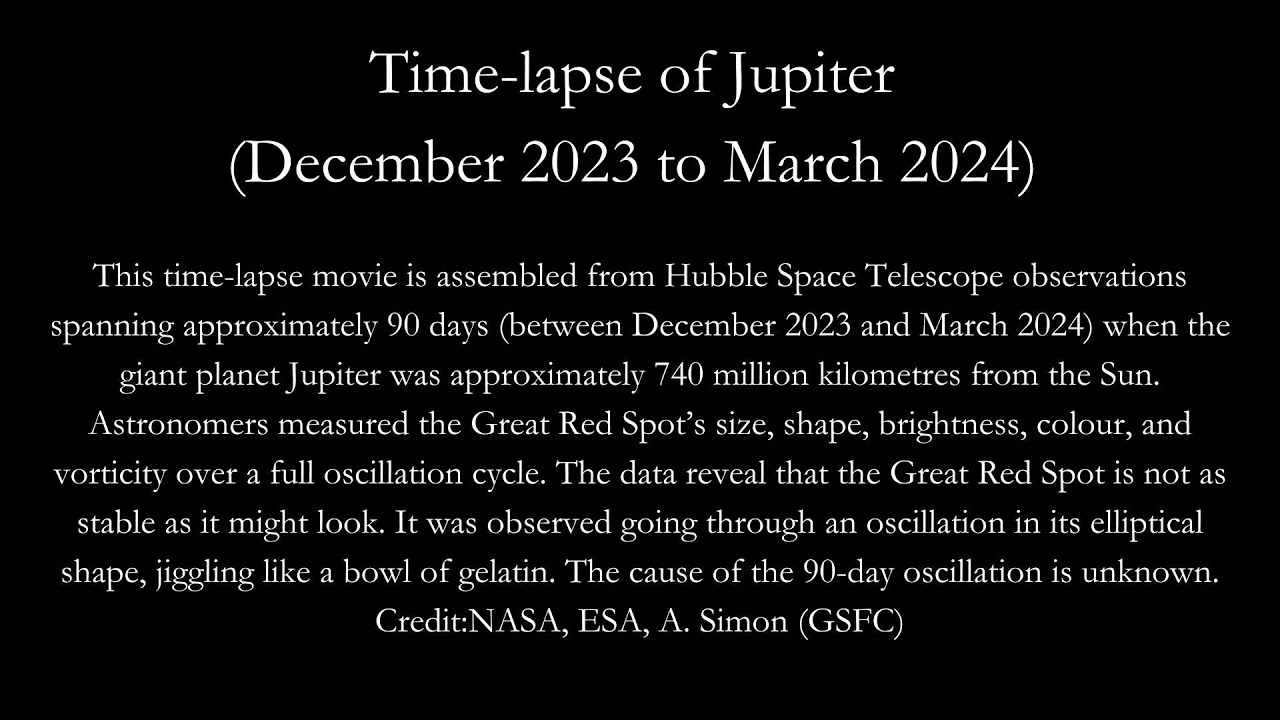 Time-lapse of Jupiter (December 2023 to March 2024) - YouTube