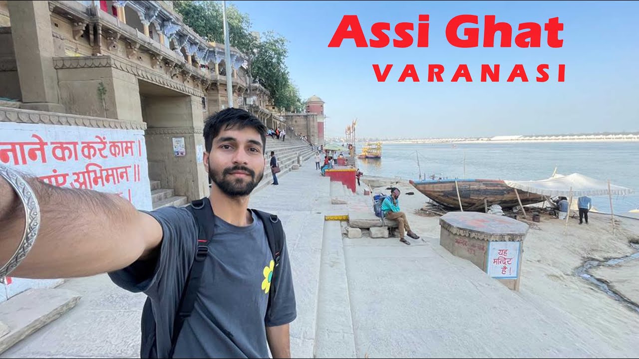 Assi ghat varanasi vlog || kashi city vlog || #93 TR Vlogs ( Tarun Rapuria ) - YouTube