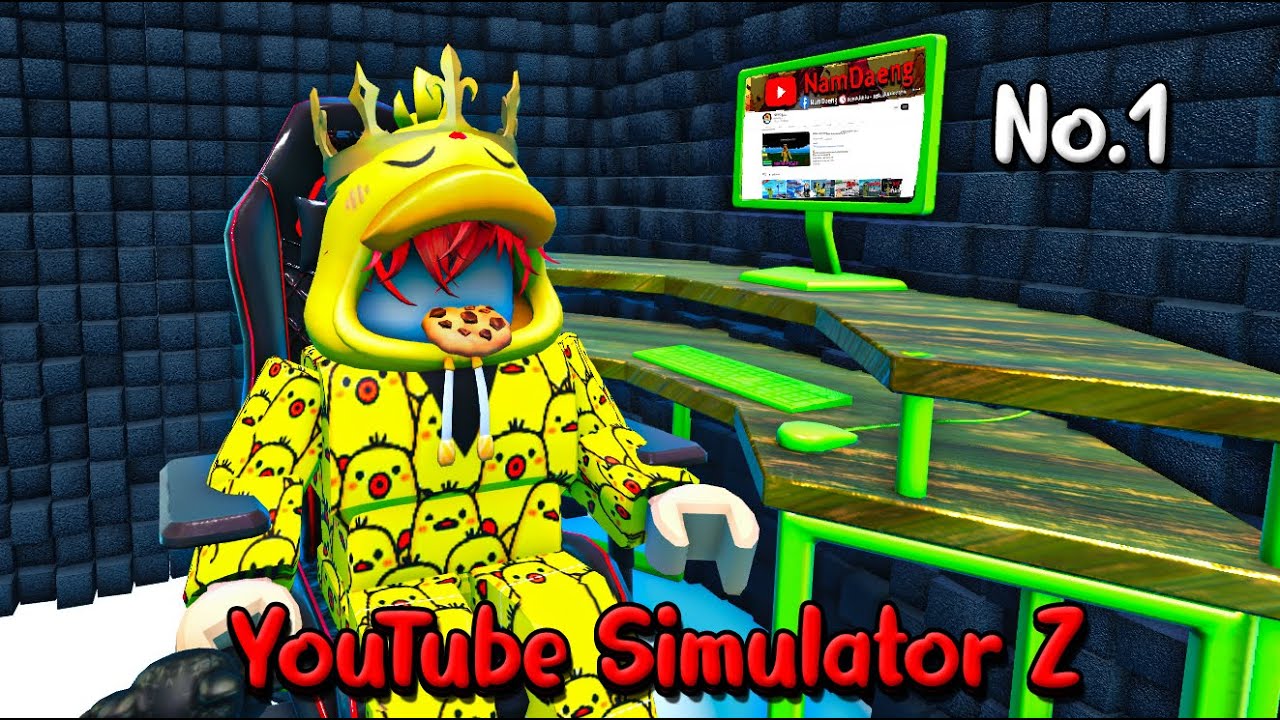 Roblox : YouTube Simulator Z การเป็นยูทูปเปอร์🖥🖥🖥 - YouTube