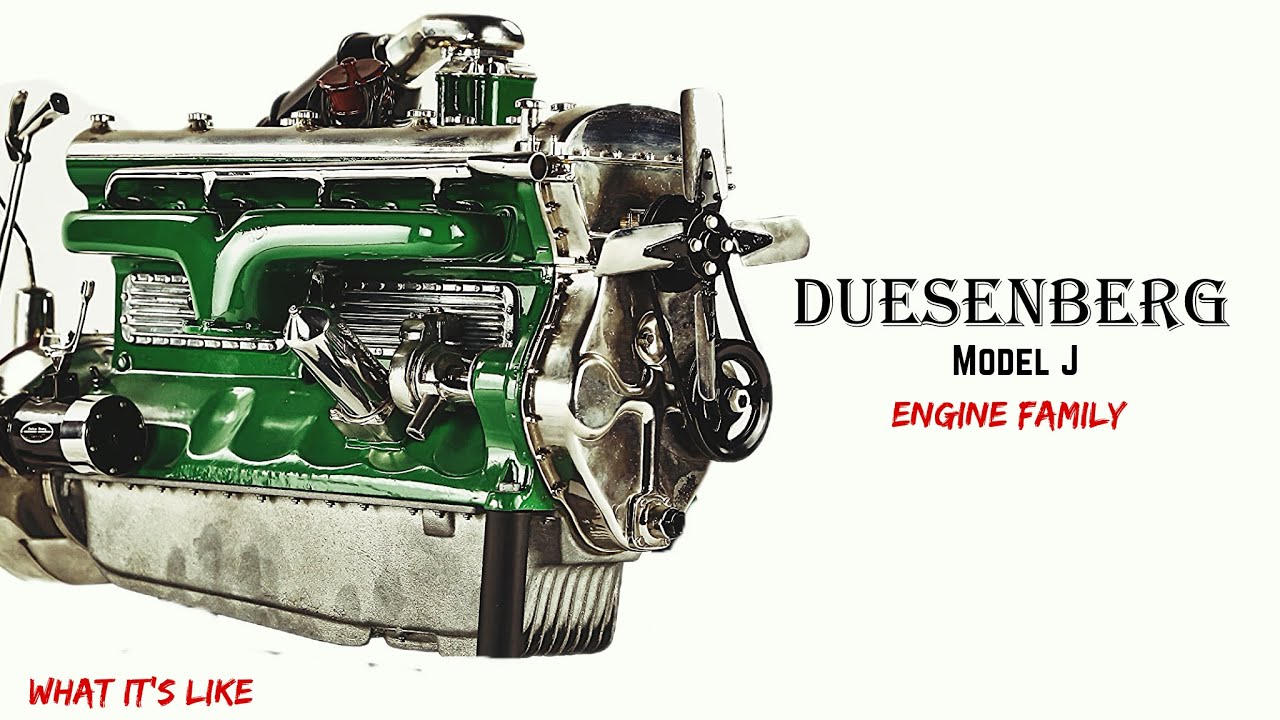 Dusenberg model J engine family model J, SJ, SSJ, Exclusive ...