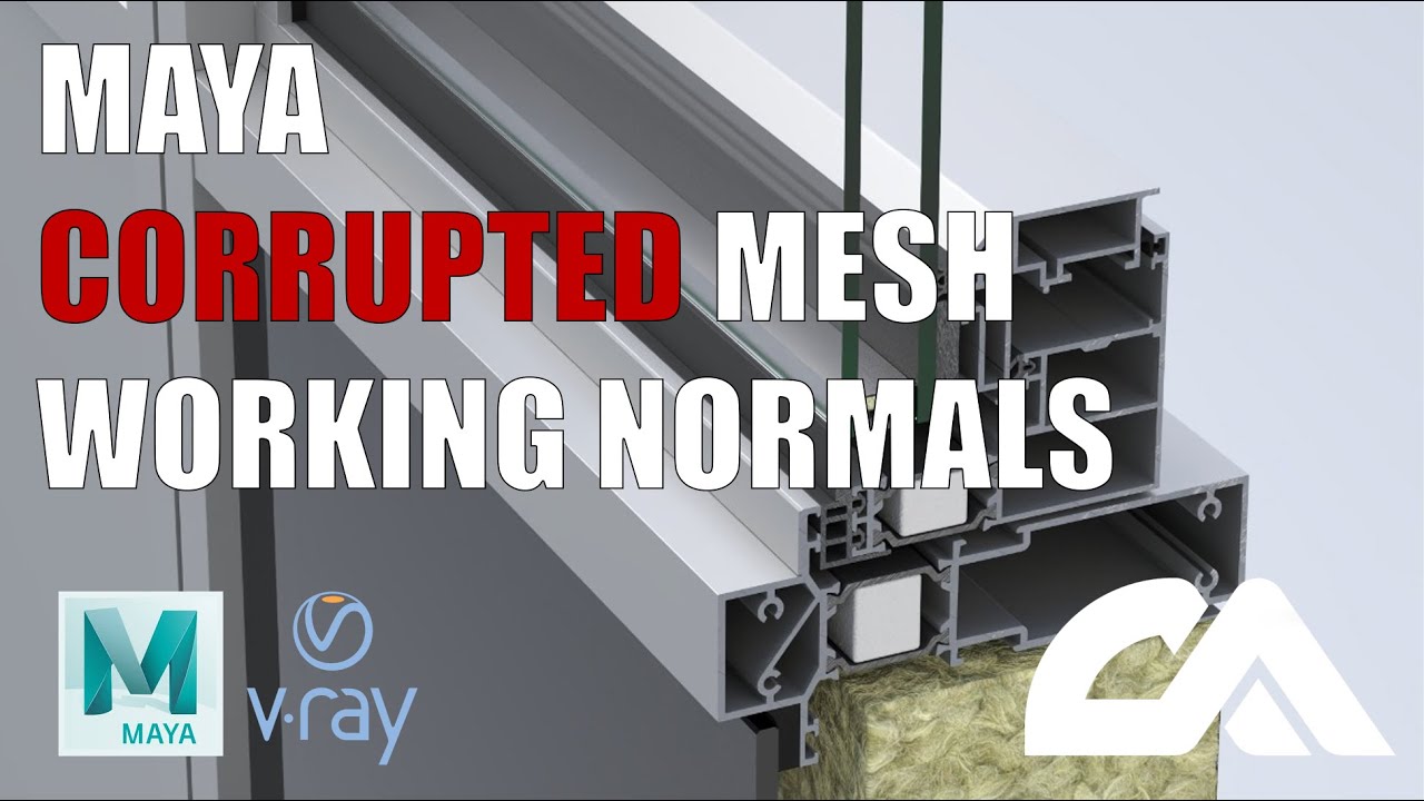 MAYA | Fixing Broken Maya Mesh Normals in Minutes - YouTube