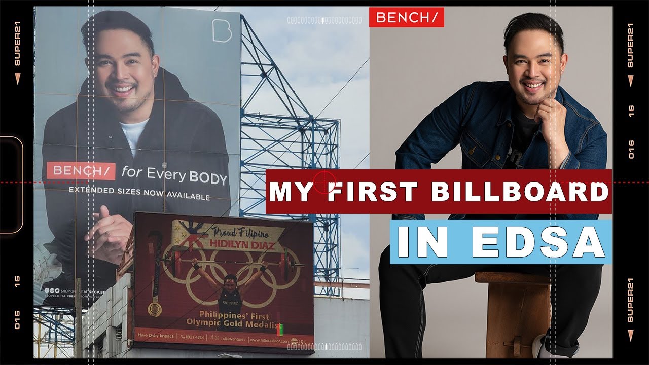 MY FIRST BILLBOARD IN EDSA!!! - YouTube