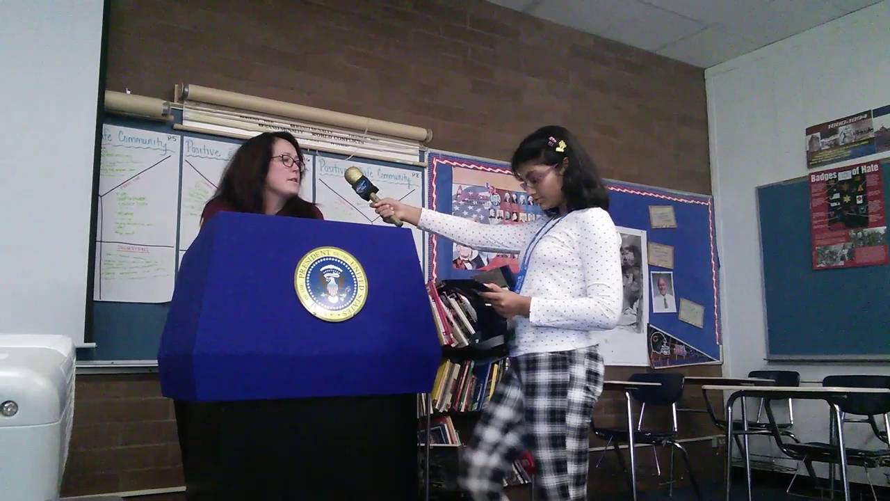 Interview with Mrs. Wing Friendship Jr. High - YouTube
