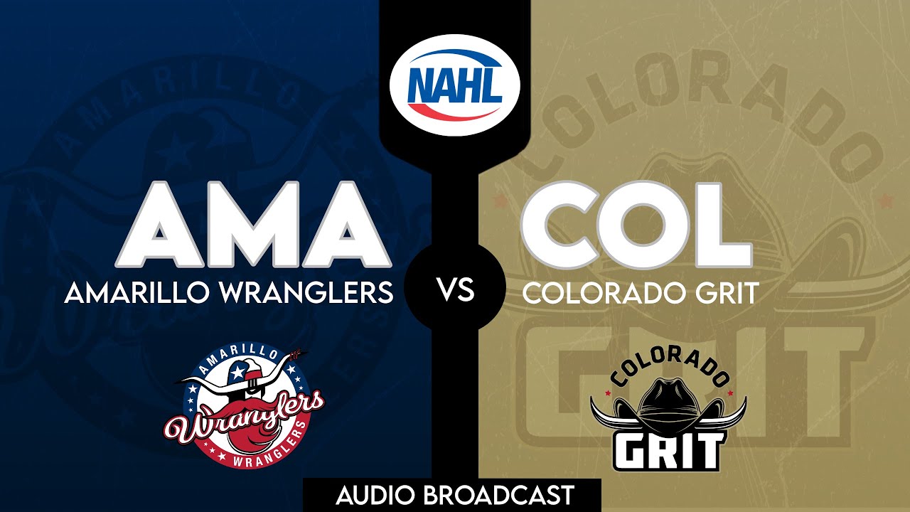 Amarillo Wranglers @ Colorado Grit 1/5/24 | AUDIO BROADCAST - YouTube