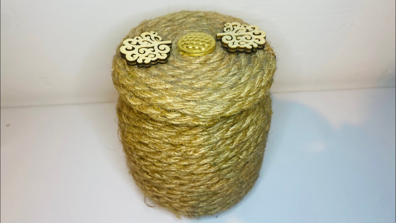 Make Your Old Jars Amazing Using Only A Rope And Some Hot Glue Gun!!!🫙😍 ...