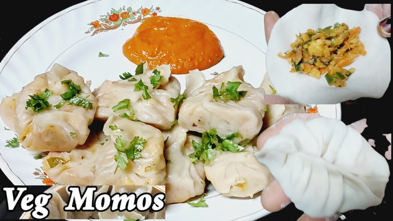 Vegetable Momos Recipe | वेज मोमोज बनाने की विधि | Steamed Momos Recipe ...