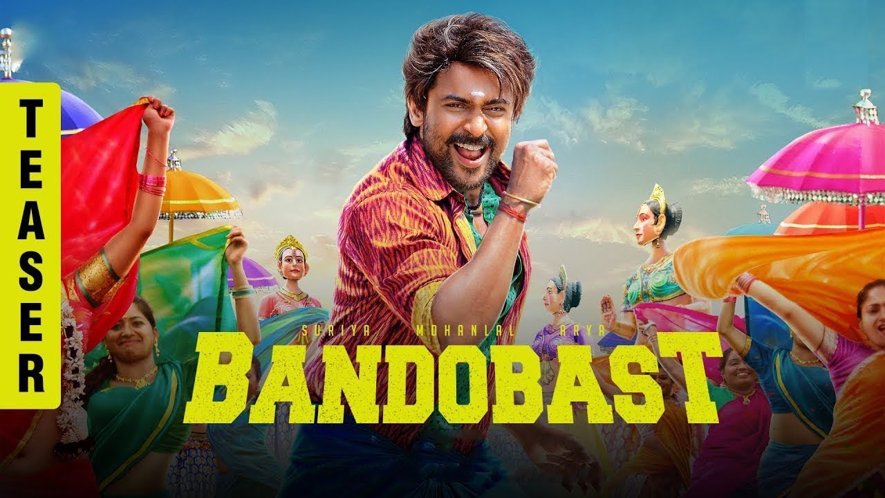 Surya's 'Bandobast' Movie Teaser Released | Mohan Lal | Arya | Harris ...