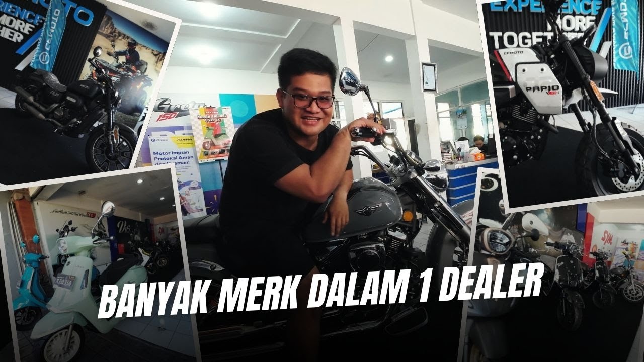Dealer di Bali ini Jual Banyak Motor Hampir Davidson juga ada, Matic ...