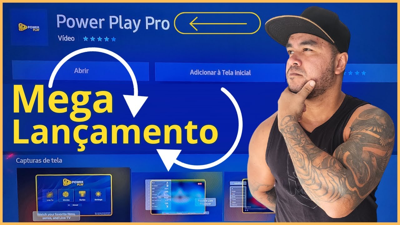 🔶️ Power Play Pro aplicativo de iptv mais atualizado do momento só ...