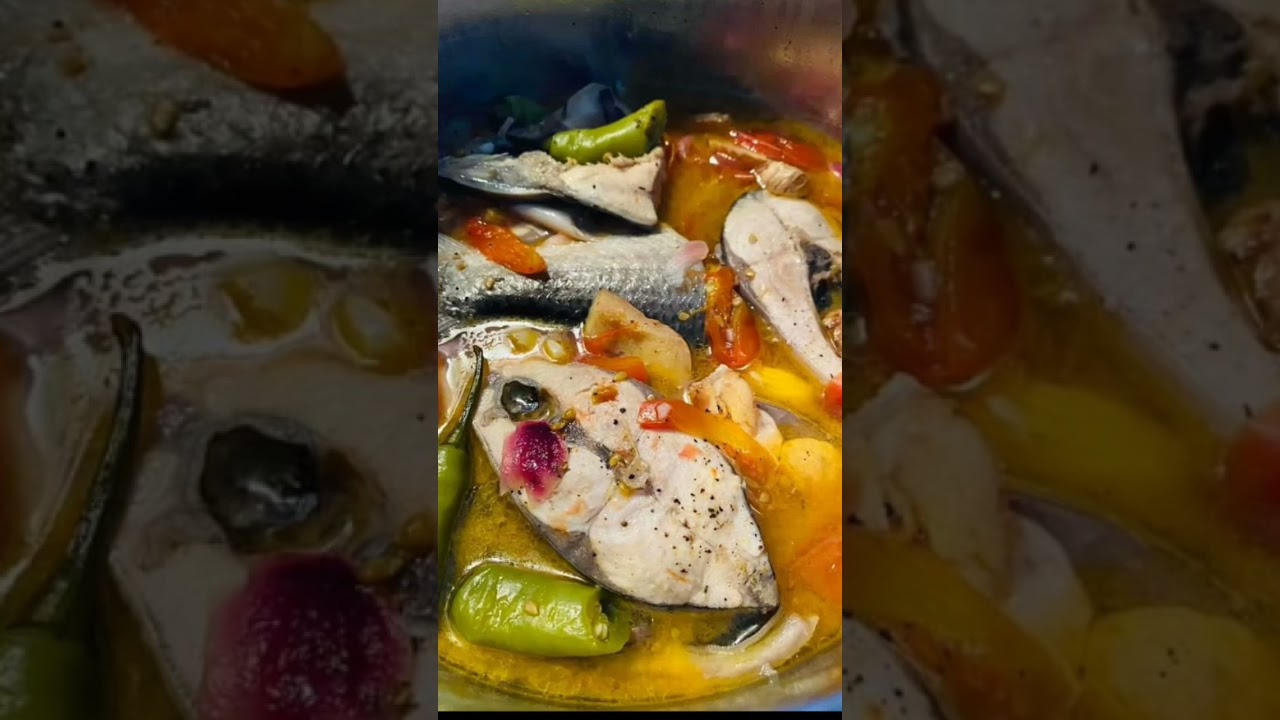 kinamatisang bangus with sili - YouTube