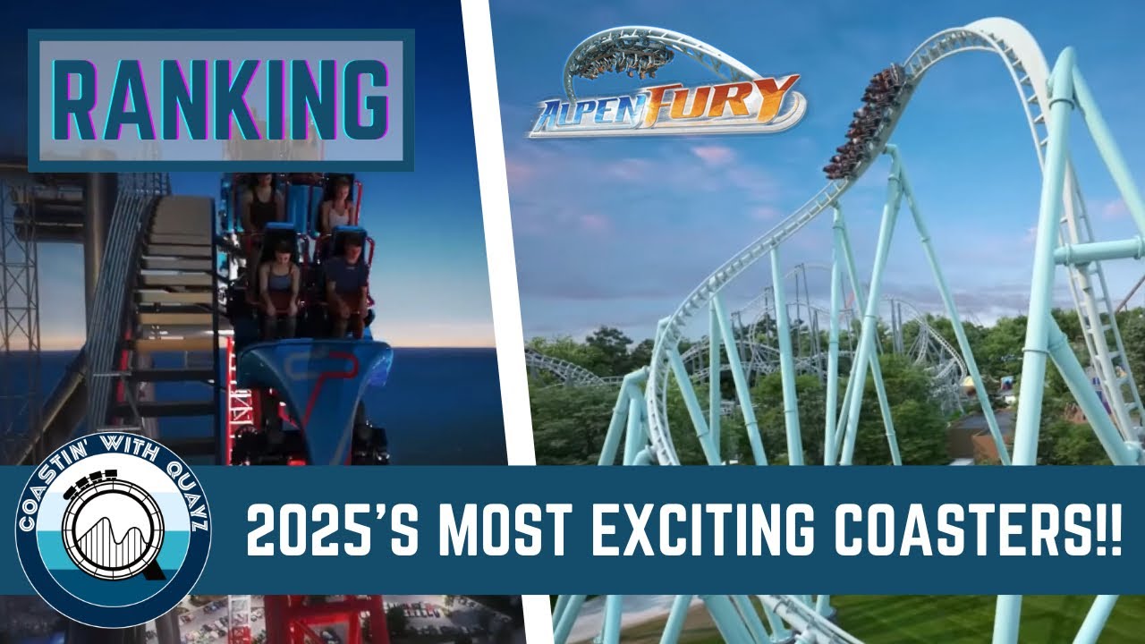 Must Ride New Coasters of 2025! | Most Anticipated Coasters of 2025 ...