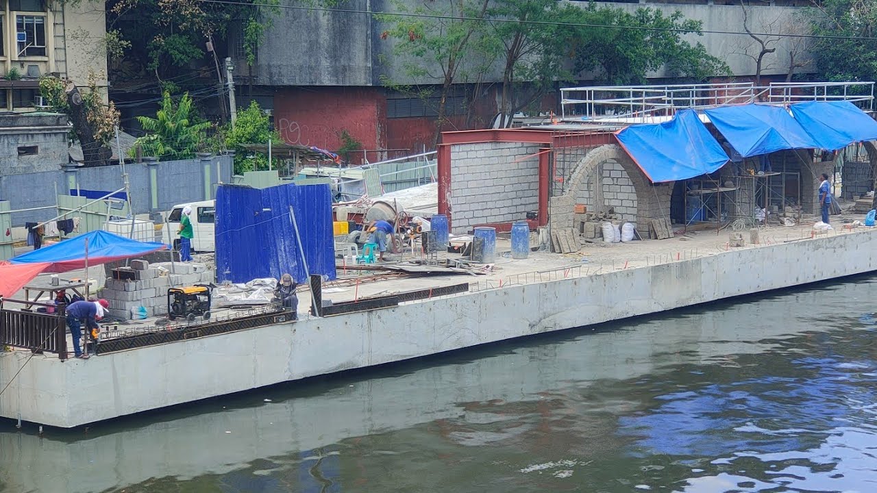 TANGGAL ANG RAMP!JONES BRIDGE RAILING NAWALA! PASIG RIVER ESPLANADE ...