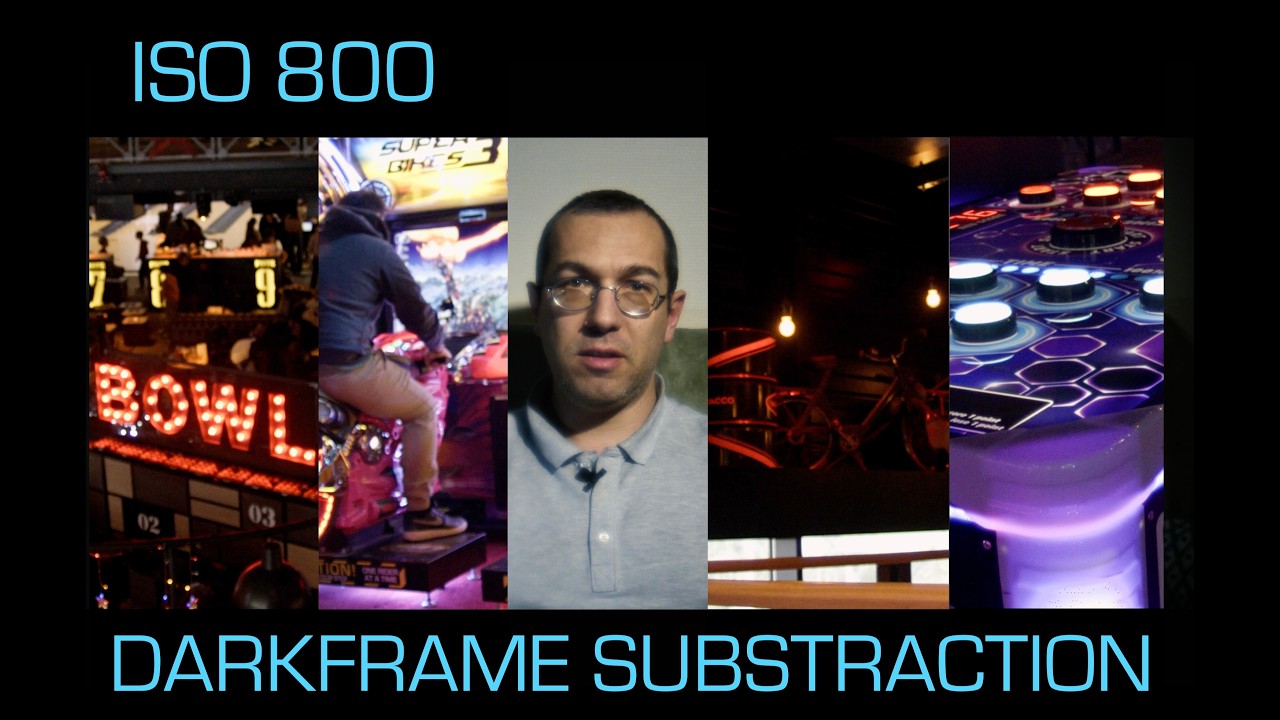 ISO 800 DarkFrame Substraction Canon EosM Magic Lantern - YouTube