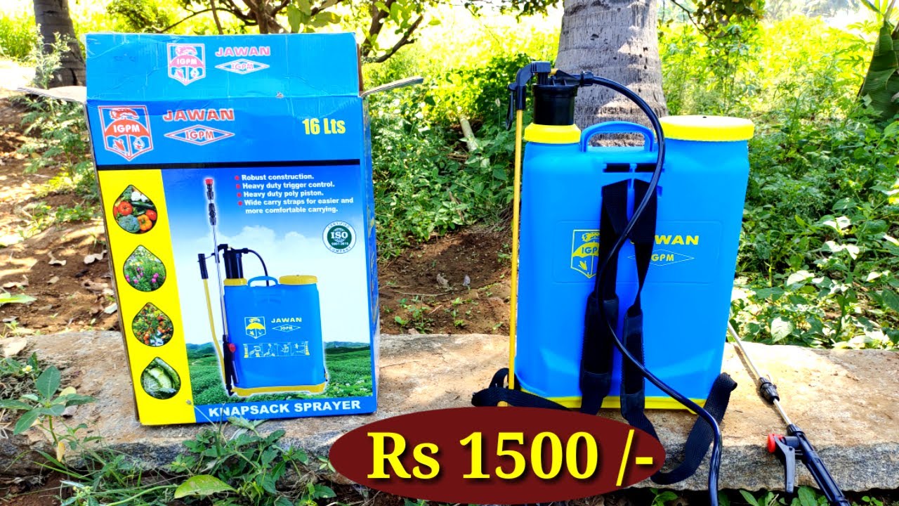 Jawan Sprayer Easy for Agriculture Work | Agriculture spray pump Demo ...