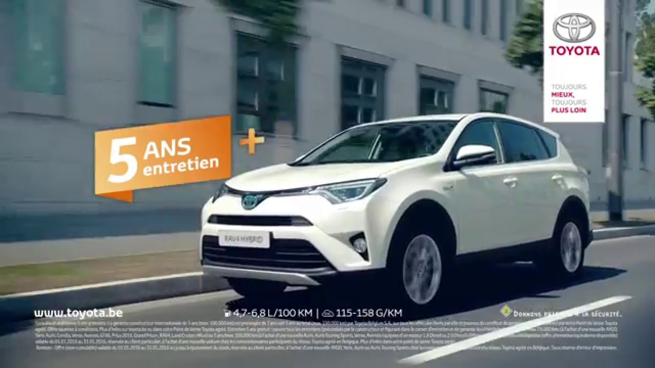 Nouveau RAV4 - 50 ans de Toyota en Belgique + Conditions Salon ...