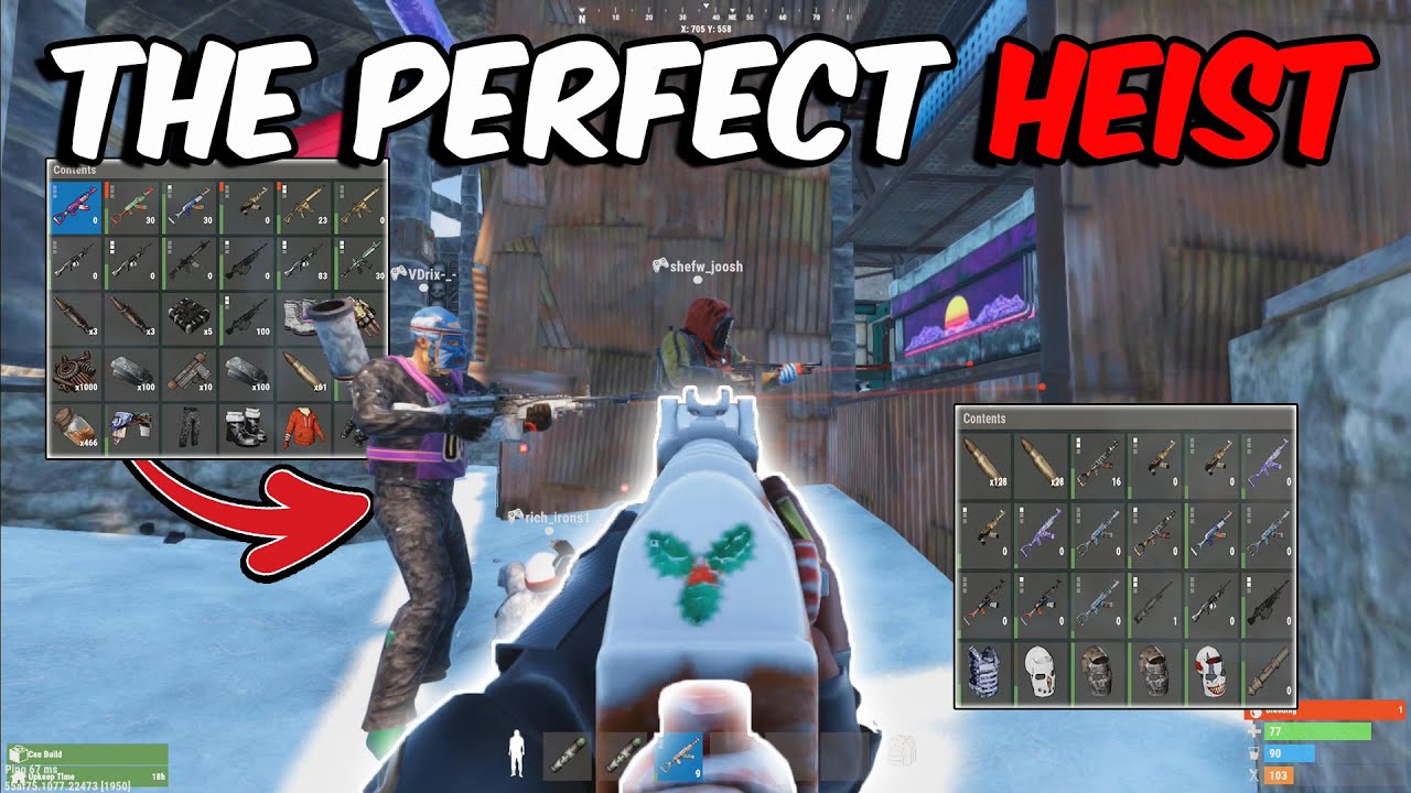 The Perfect Heist - Rust Console Edition - YouTube