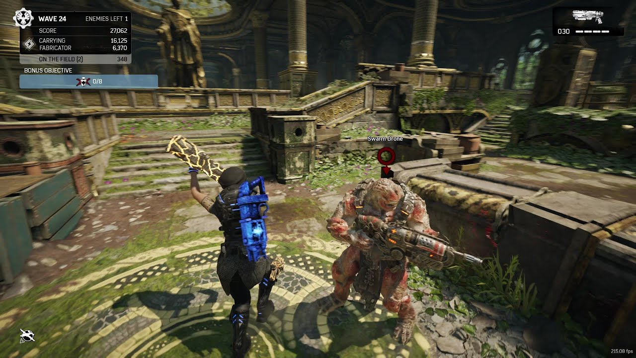Gears of War 4 - 2 Man Horde Mania on Relic (Insane/Ironman) - YouTube