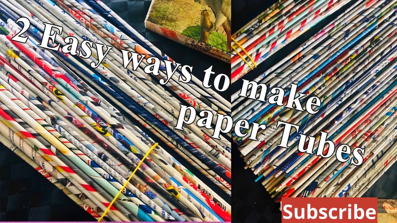 How To Make Paper Tubes Paper Weaving For Beginners How To Make how-to-make-paper-tubes-paper-weaving-for-beginners-how-to-make