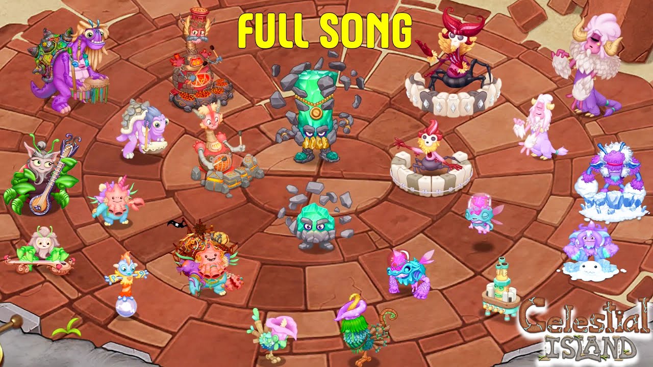 Celestial Island Full Song - All Celestials + Adult Syncopite | My Singing Monsters - YouTube