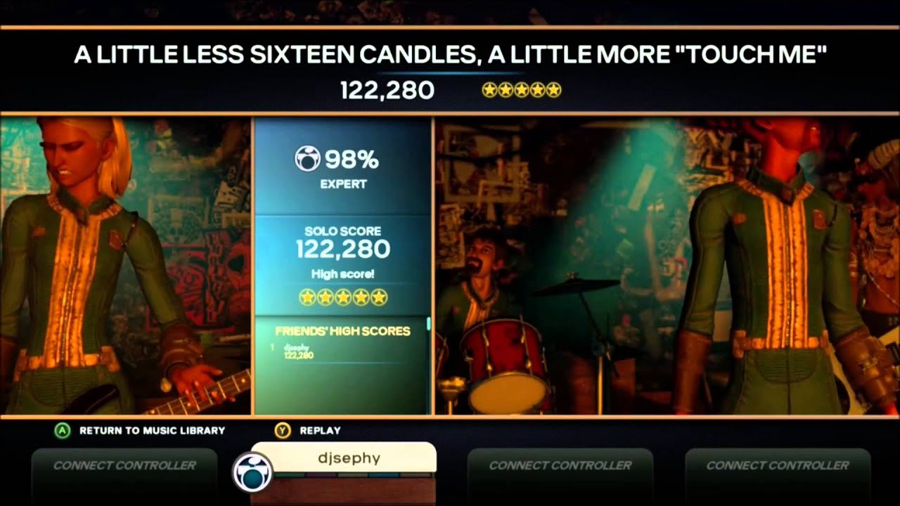 Rock Band 4 A Little Less Sixteen Candles, a Little More Touch Me ...
