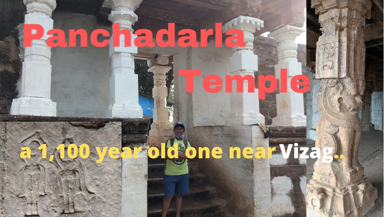 Panchadarla Temple|| Eastern Chalukyan temple near Vizag|| 9 th century ...