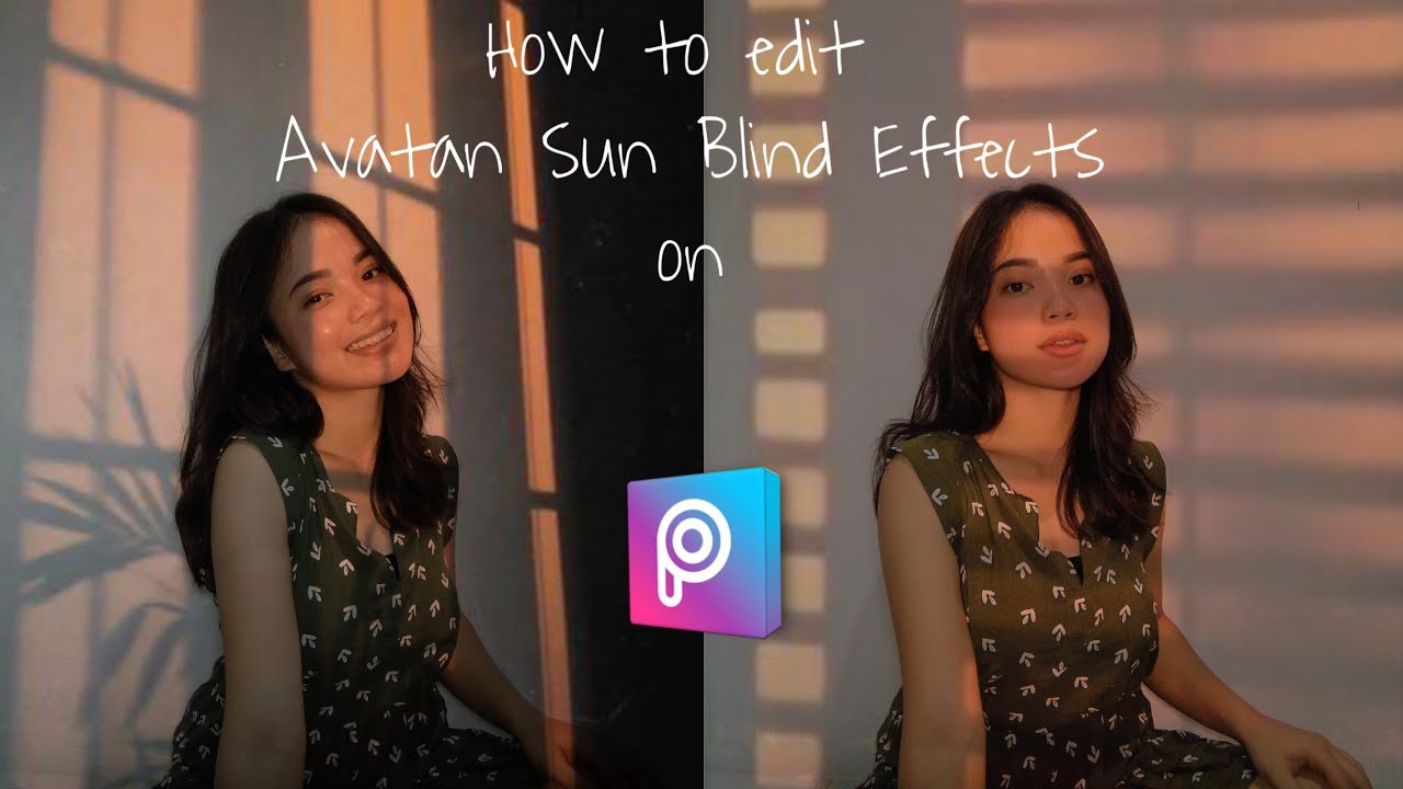 HOW TO EDIT AVATAN SUN BLIND EFFECT ON PICSART? by LadyLee's Vlog - YouTube