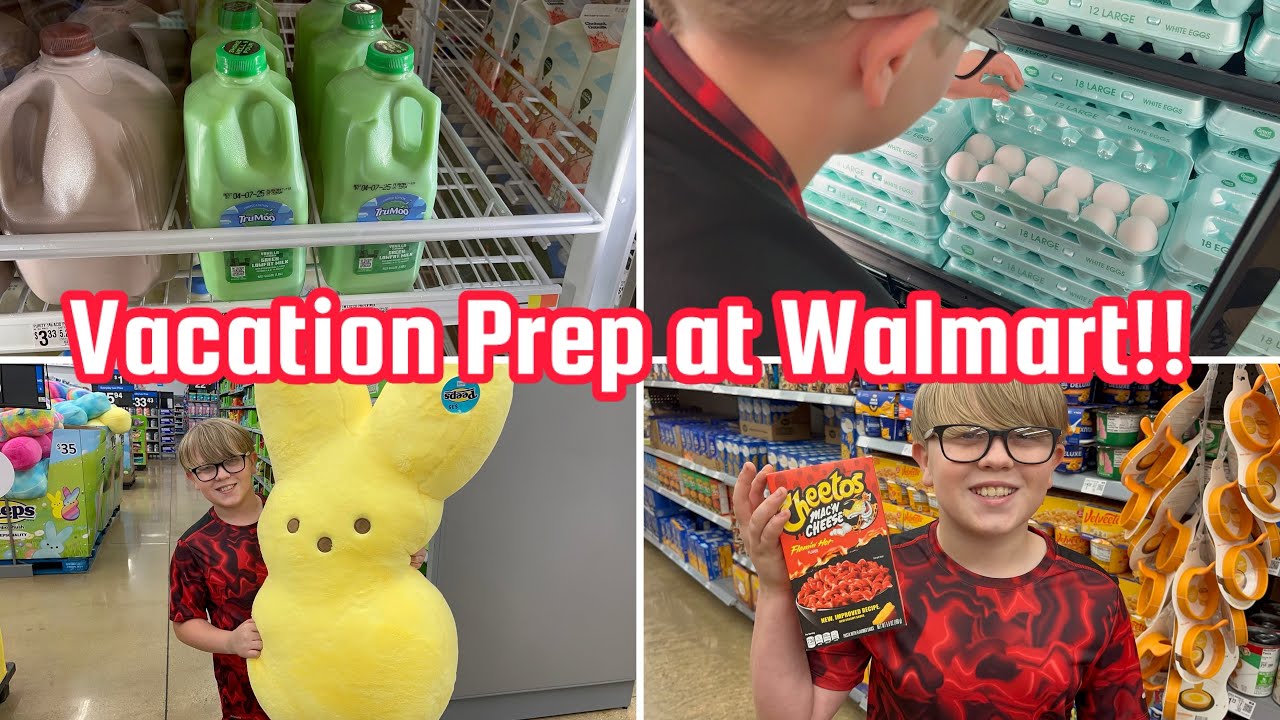 Last Minute VACATION PREP at Walmart!! @Walmart - YouTube