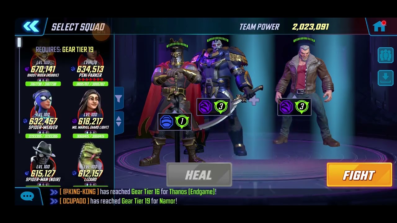 DARK DIMENSION 7 DD7 NODE 3 DAY 3 #marvelstrikeforce # ...