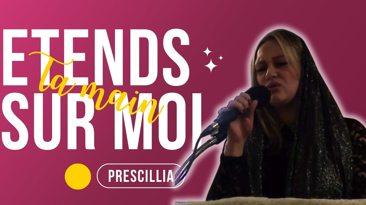 Prescillia chante "Étends ta main sur moi" à l'Église Vie et Lumière ...
