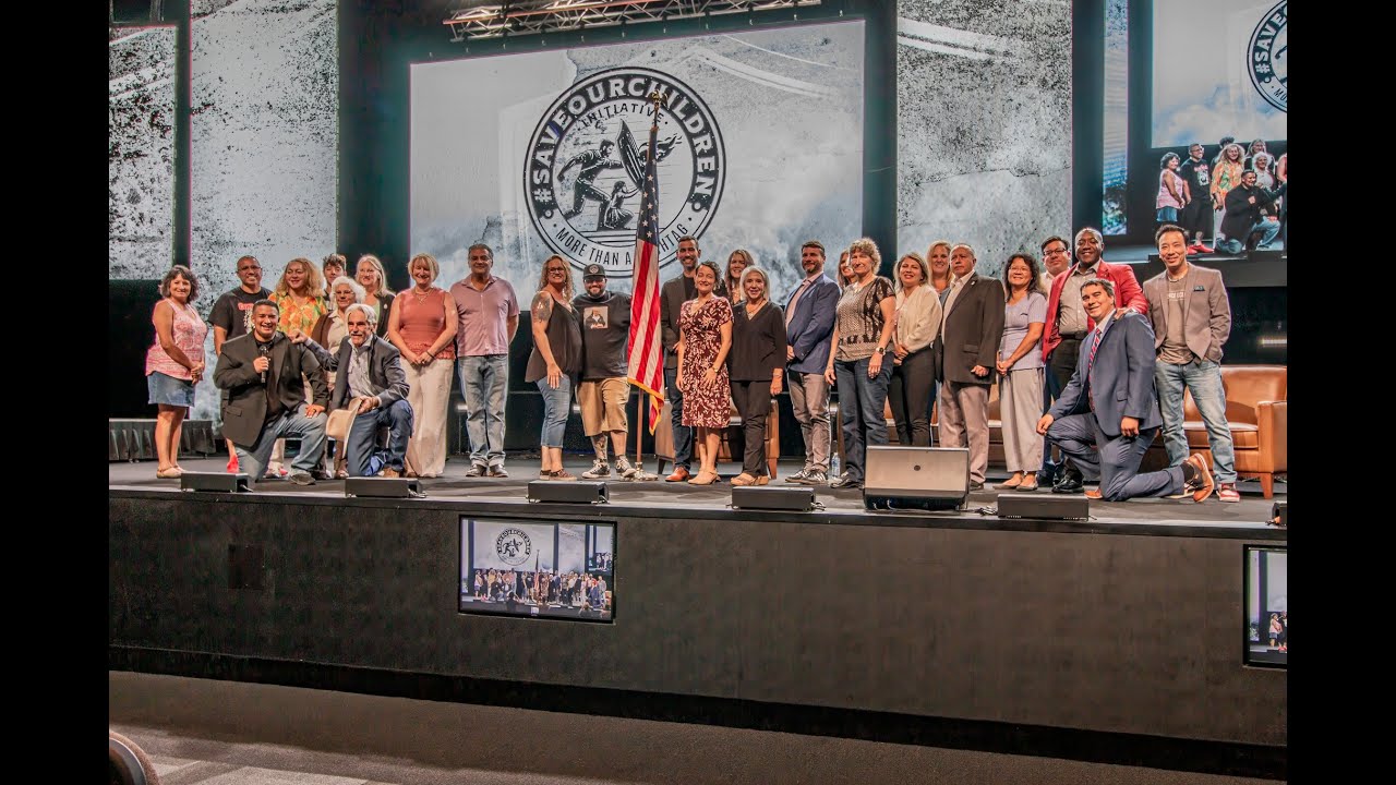 SAVE OUR CHILDREN EVENT-James Lindsay,Ben Luna, Logan Lancing,Sarah ...