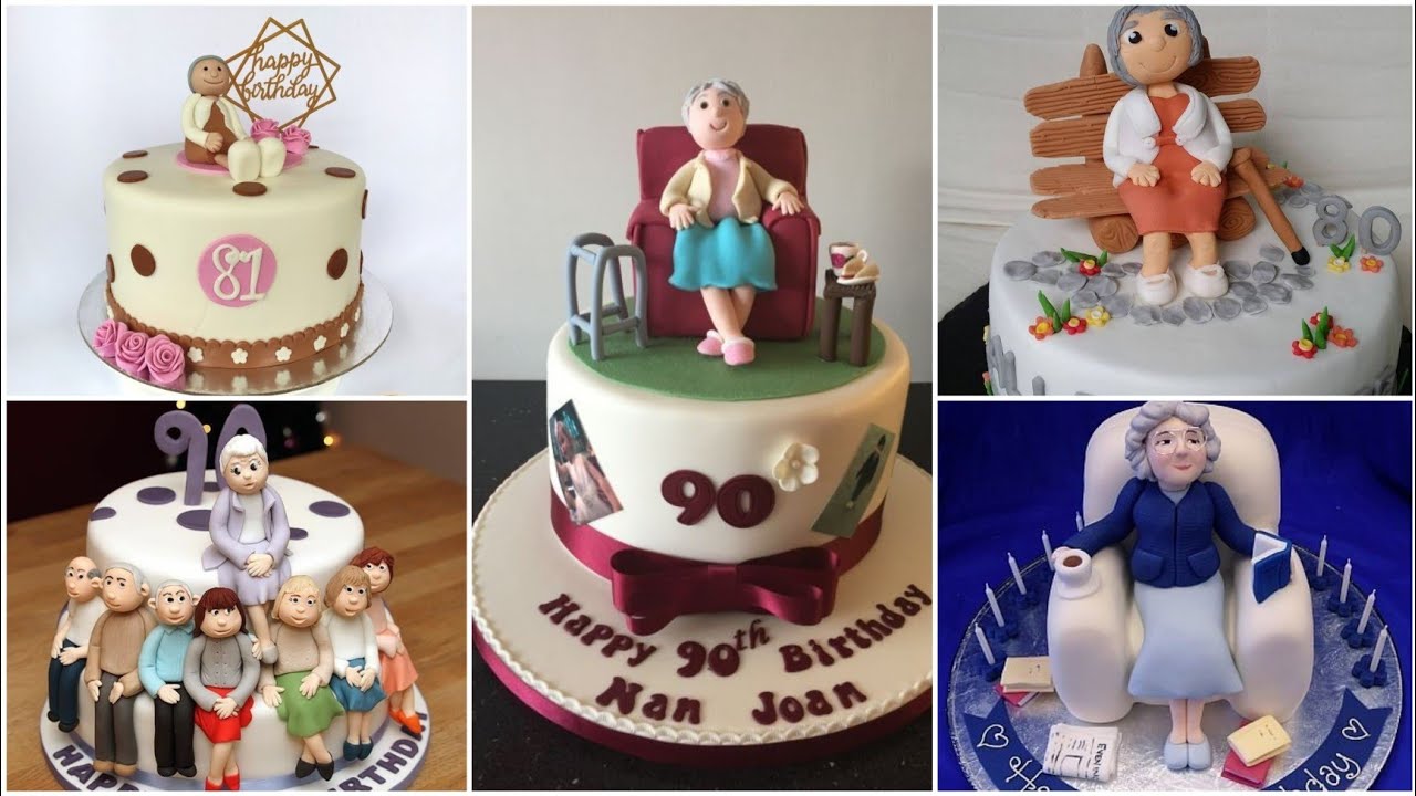 Grandma Birthday cake design/ Grandmother birthday special birthday ...